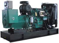 China Open Type 6 Cylinder 165kw Open Diesel Generator Genset with Deepsea Controller , 3 Phase and 4 Wires for sale