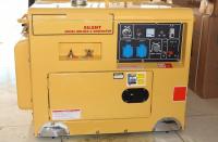 China 5.5kVA Single Phase Electric Start Silent Type Diesel Welder Generator for Home for sale