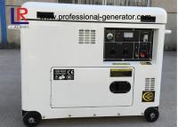 China Electric Start 5.5kw Diesel Generator , Brush with AVR , Straight Shaft Coupling for sale
