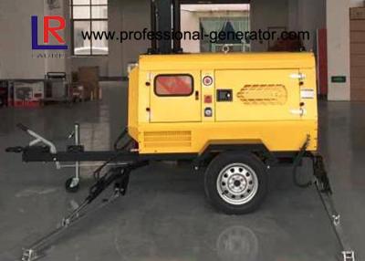 China Brushless AC Synchronous Mobile Power Generator Portable Lighting Tower and Spare Parts for sale