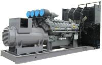 China Powerful Open Diesel Generator 6 Cylinders 400 / 230V Diesel Powered Generator Set for sale