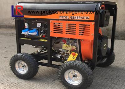 China 4.5kw Diesel Driven Generator with Recoil / Electric Start / Centrifugal Weight System for sale