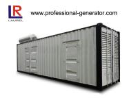 China Self - exciting Container Genset 1200 kw Container Type Silent Diesel Genset for sale