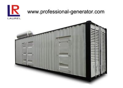 China Self - exciting Container Genset 1200 kw Container Type Silent Diesel Genset for sale
