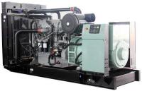 China Electrical 350 kVA Water Cooled Open Diesel Generator 280KW With Stamford Alternator for sale