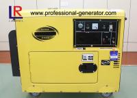 China AC Single Phase 5kVA Small Diesel Generator with 17L Fuel Tank , Apollo 24Ah for sale