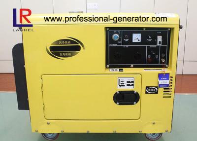 China AC Single Phase 5kVA Small Diesel Generator with 17L Fuel Tank , Apollo 24Ah for sale