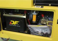 China AC Single Phase 5kVA Small Diesel Generator with 17L Fuel Tank , Apollo 24Ah for sale