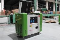 China Single Cylinder 4.5kVA Diesel Electric Generator Industrial with Air - cooled for sale