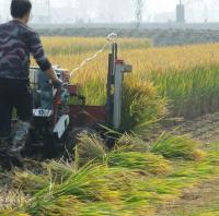 China Flexible Farming Agriculture Harvester Paddy Reaper Binder 8HP Diesel Engine for sale