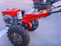 China Garden Farm Machine Water - cooled 8 HP - 18HP Hand Walking Agricultural Tractor for sale