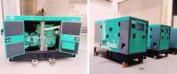 China 40kw Power Silent Type 50kVA Electirc Diesel Generator 220V / 380V , with Cummins 4BTA3.9-G2 Engine for sale