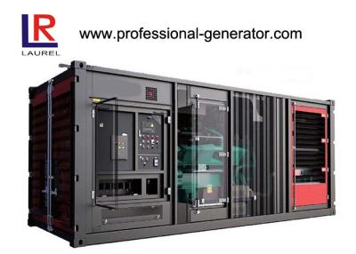 China Industrial 900kw Soundproof  Container Genset Diesel Generator Plant with Cummins Engine for sale