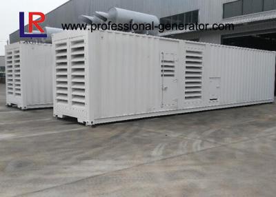 China Container Type 1000kw Diesel Generator Set with Cummins KTA50-G3 CE Standard , Low Noise for sale