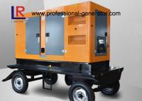 China Convenient Type 300kw Diesel Portable Cummins Generator , Ultra Silent Trailer Mounted for sale