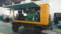 China Mobile 300kVA Portable Diesel Generator Set with ATS for Construction , Weichai Power for sale