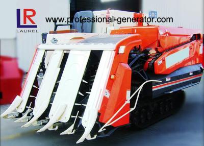 China Semi - Feed Vertical Threshing Mini Paddy Agricultural Equipment Combine Harvester Track Type for sale