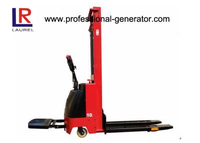 China CE Warehouse Material Handling Equipment 1 Ton Electric Stacker Battery Drive for sale