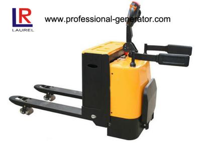 China DC Powered Heavy Duty Electric 2 Ton Walkie Pallet Truck Warehouse Transport Equipment for sale