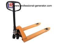 China 3000kg 1.15m Long Warehouse Transport Equipment Manual Pallet Truck With AC Pump for sale