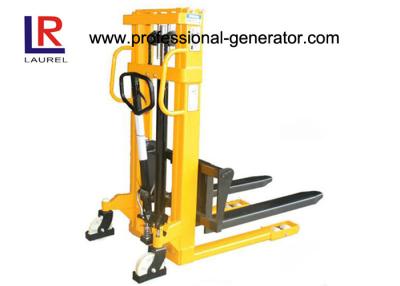 China Lift Height 3000mm Warehouse Material Handling Equipment Manual Hydraulic Mini Stacker for sale