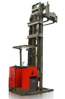 China Storage Warehouse Material Handling Equipment 1 Ton Forklift With Narrow Aisle / High Shelf for sale
