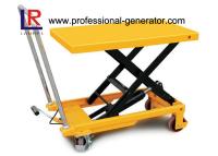 China High Capacity Warehouse Material Handling Equipment Electric Hydraulic Scissor Lift Table for sale