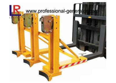 China 360 * 3 KGS Grab Mounted Drum Loader Forklift Attachment with Built - in Fork Positioner for sale