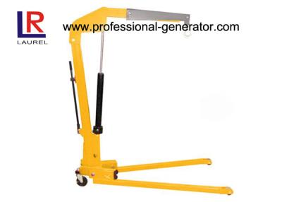 China Portable Mobile Warehouse Material Handling Equipment Foldable Small Shopping Lift Crane for sale