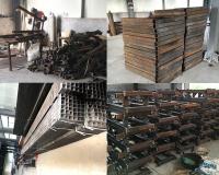 China Portable Mobile Warehouse Material Handling Equipment Foldable Small Shopping Lift Crane for sale