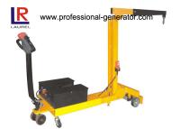 China 12 / 24V Electric Mini Swivel Full Electric Counterbalance Floor Crane Foldable CE for sale