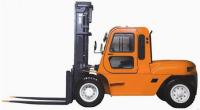 China 8 - 10T Heavy Duty Isuzu Engine Lift Diesel Forklift Truck 4 Wheel Counterbalance for sale