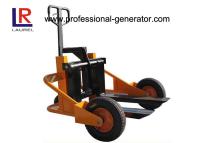 China Outdoor Warehouse Material Handling Equipment 1T Terrain Pallet Truck With Air Rubber Wheel for sale