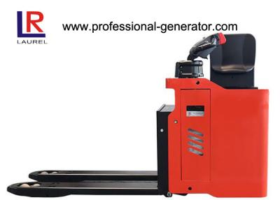 China AC Controlled Drivable Easy Turing Seated 2000kg Electric Pallet Truck PU Wheel for sale