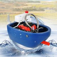 China 1.2kw boat shape agricultural water pump for irrigation powered by 142F Gasoline Enigne for sale