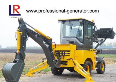 China 1000kg 0.15 Bucket 37kw Backhoe Wheel Loader for sale