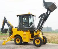 China 1000kg 0.15 Bucket 37kw Backhoe Wheel Loader for sale