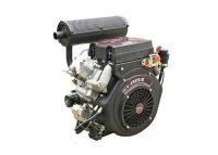 China 20HP Air Cooled Diesel Powered Engine V Twin , 4 Stroke Electric Start for sale