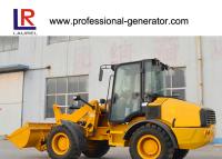 China 92KW Heavy Construction Machinery , 2800kg Compact Wheel Loader with 1.5m³ bucket for sale