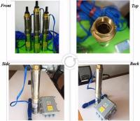China 3inch AC220V DC220V Brushless high-speed solar water pump with permanent magnet synchronous motor for home and farm for sale