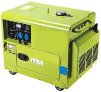 China 50Hz / 60Hz Electric Star 230V Silent Diesel Generator By Air - Cooled for sale