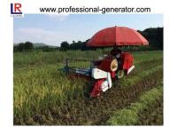 China Small Agriculture Harvester With 18KW Electric Starting Diesel Engine , 60HZ Small Rice Combine Harvesting Machine for sale