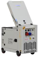 China 50Hz Single Phase Flip Generator 8kva Portable Diesel Generator for Home for sale