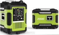 China 4-stroke Gasoline 2kw Portable Digital Inverter Generator Silent Model with AC Single Phase for sale
