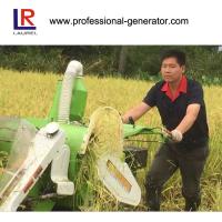 China Recoil star 10HP Mini Combine Rice Harvester with 178F Diesel Engine for sale