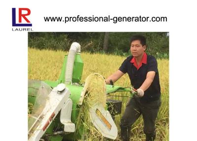 China Recoil star 10HP Mini Combine Rice Harvester with 178F Diesel Engine for sale