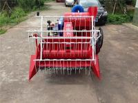 China Agricultural Machinery 9HP Mini Combine Harvester with air cooled diesel engine for sale