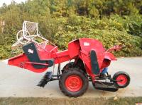 China Agricultural Machinery 9HP Mini Combine Harvester with air cooled diesel engine for sale