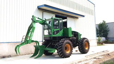 China 7 Ton Sugar Can Grab Loader  Farming Equipment With Cummins Engine Hydraulic System Pressure for sale