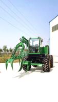 China 7 Ton Sugar Can Grab Loader  Farming Equipment With Cummins Engine Hydraulic System Pressure for sale